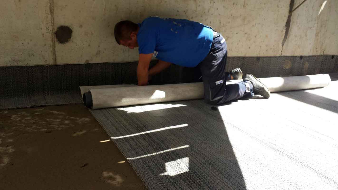 Hidroizolacija temeljne jame - Bentonit membrana Voltex